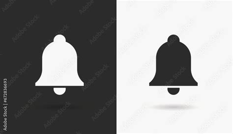 Notification Bell Web App Ui Ux Mall Sign Door Label Vector Design Element Digital Print