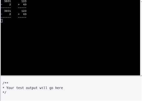 Build An Arithmetic Formatter Project Build An Arithmetic Formatter