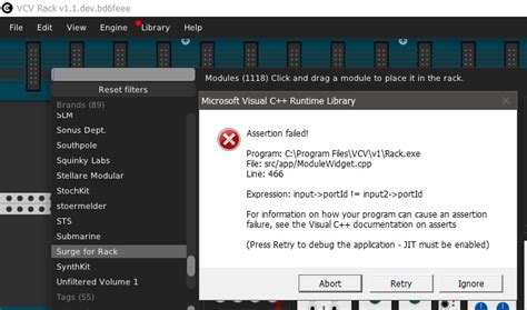 1 Beta1 4bfb9e2 In Latest Rack Brings Up Assertion · Issue 237 · Surge