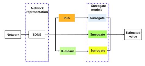 The Structure Of The Surrogate Ensemble For Estimating Network
