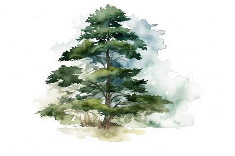 Premium Ai Image Eucalyptus Tree With Isolated Background Tree 3d Render