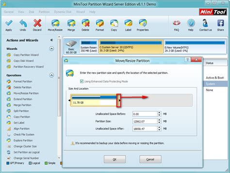 Tutorial To Resize Server Partition With Server Partition Resizer