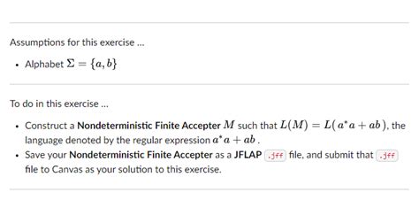 solved construct a nondeterministic finite accepter m such
