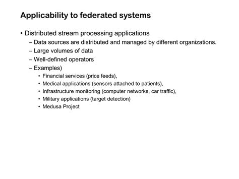PPT Contract Based Load Management In Federated Systems Balazinska Et Al PowerPoint