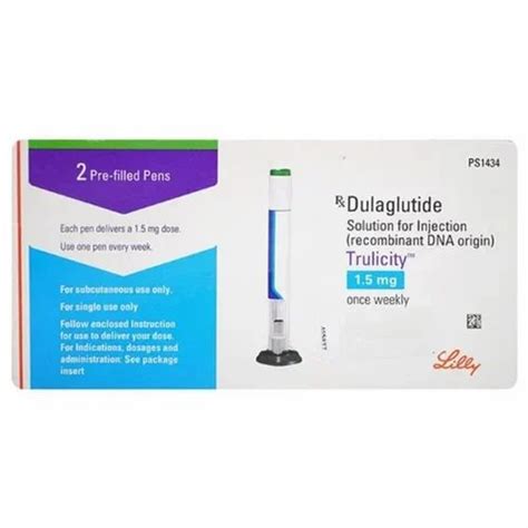 Trulicity Injection 15mg At ₹ 5497box Anand Nagar Nagpur Id