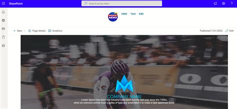 How To Modify Modern Hub Site Logo Size Using Theme Builder