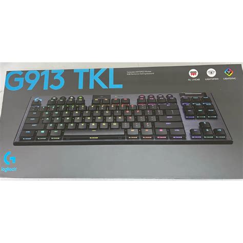 Logitech G913 TKL Mechanical Gaming Keyboard Shopee Malaysia