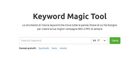 SEO Tool I Migliori Strumenti Per La Ricerca Delle Parole Chiave