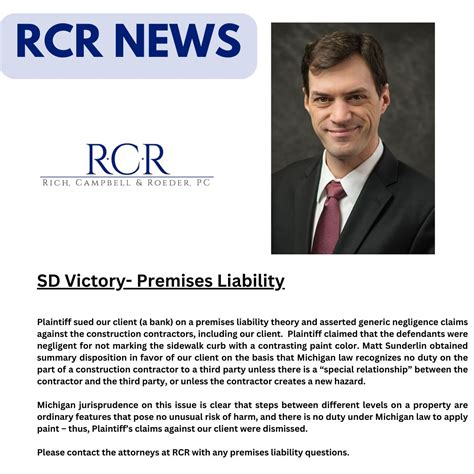 Rich Campbell And Roeder Pc On Linkedin Well Done Matt