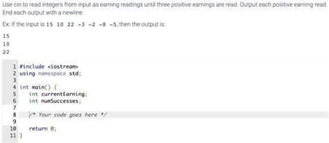 Solved Read Floating Point Numbers From Input Until A