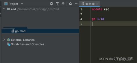 Golang中级进阶（三）：go Mod 和 Golang包golang Mod Csdn博客