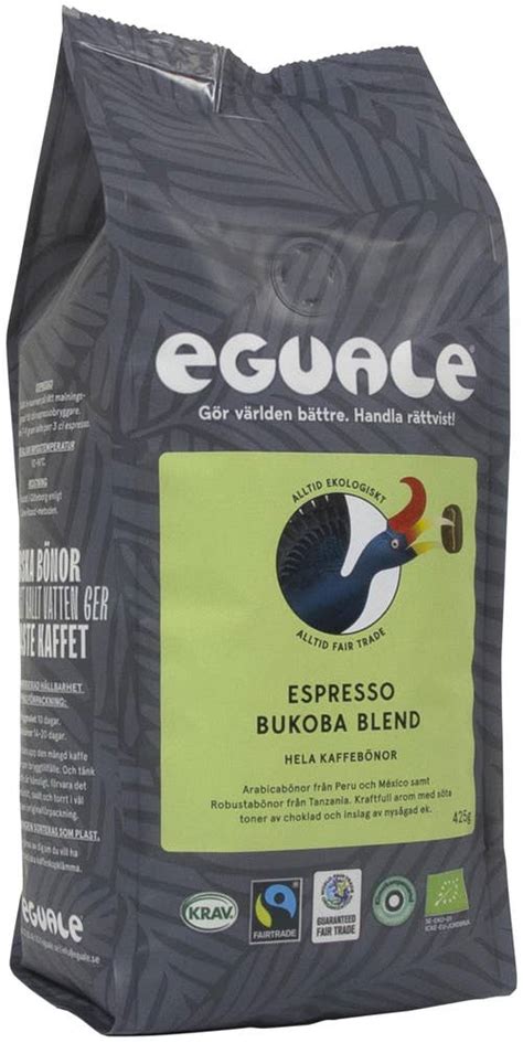 Espresso Hela Bönor Bukoba Blend Kravfairtrade 425 G Mathem