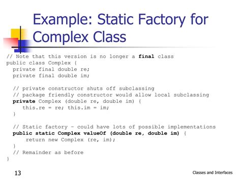 Ppt Effective Java Chapter 4 Classes And Interfaces Powerpoint