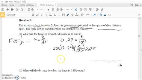 Indirect Proportion Youtube