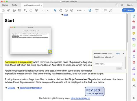 Pdf Without Adobe 21 Pdf Annotations The Eclectic Light Company