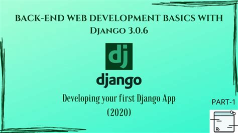 Back End Web Development Basics With Django Making Your First Django App Part