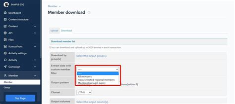 Using Custom Member Filters Enterprise Headless Cms Kuroco
