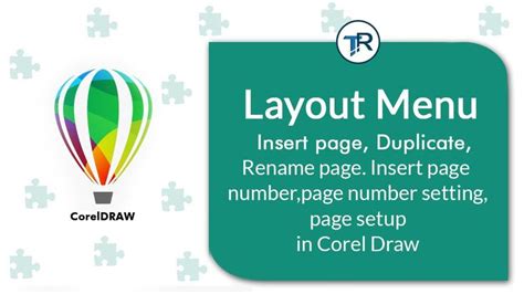 Learn Coreldraw How To Use Layout Menu 2020 How To Setting Page Numb Learn Coreldraw How To Use Layout Menu 2020 How To Setting Page Numb