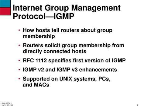 Ppt Introduction To Ip Multicast David Meyer Cisco Systems Powerpoint