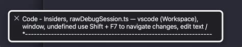 Accessibility Tip Advises Shiftf7 In The Diff Editor · Issue 186417