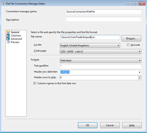 Sql Server Ssis Relative Flat File Source Path Stack Overflow
