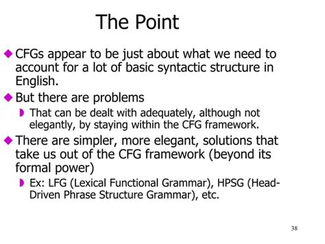 Lecture Context Free Grammars
