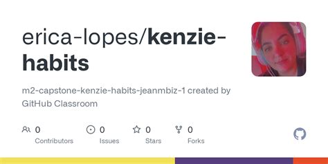 Github Erica Lopes Kenzie Habits M2 Capstone Kenzie Habits Jeanmbiz