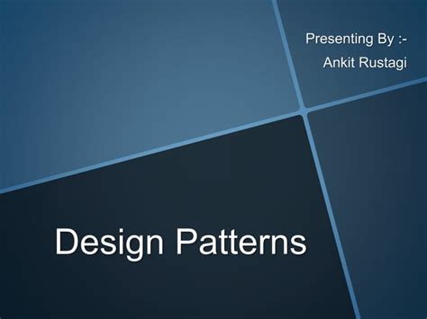 Design Patterns PPT