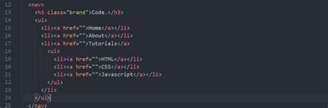 Membuat Dropdown Menu Html And Css Pandemuliada