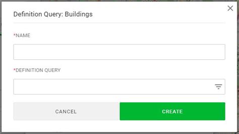 Create A Definition Query Lightship Support