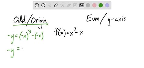 solved determine whether each function is even odd or neither then