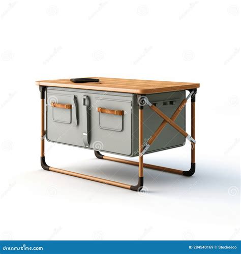 Table Top Folding Display Board For Trade Show 3d Render Illustration