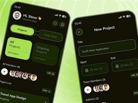 Task Project Management App Design Shot 08 On Behance