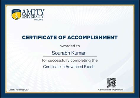 sourabh kumar on linkedin excelskills dataanalysis advancedexcel amityuniversity…