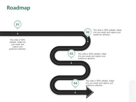 Roadmap Four Flow Process C1276 Ppt Powerpoint Presentation Styles Design Inspiration Graphics