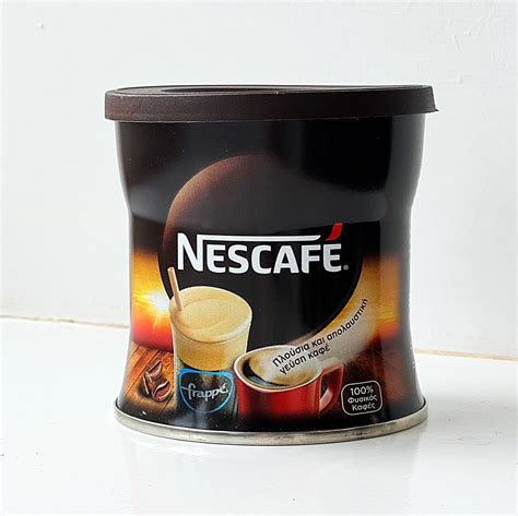 Nescafe Classic Instant Coffee Hot Or Cold Greek Frappe 50gr Deligreek