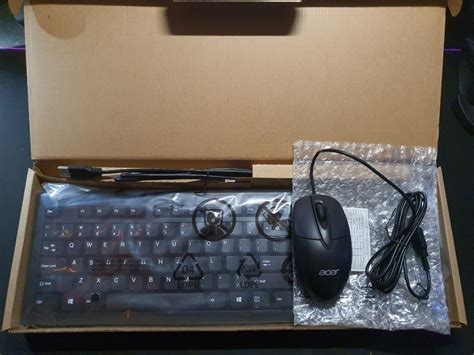 Acer Mouse And Keyboard Bundle Computers Tech Desktops On Carousell