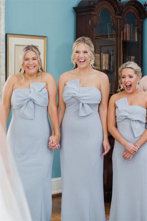 Wedding Sky Blue Bridesmaid Dresses 60 Photos