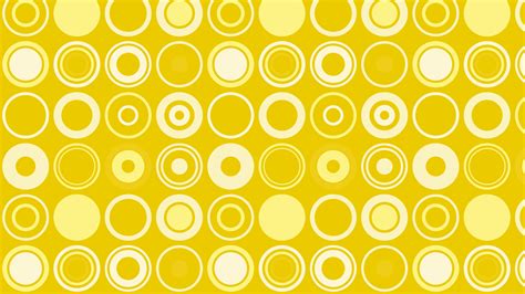 Free Yellow Seamless Circle Pattern