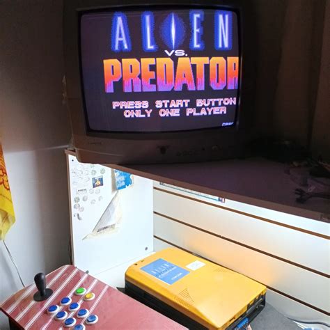 Placa Fliperama Cps2 Alien Vs Predator Conversao Shopee Brasil