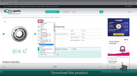 Catia V5 How To Find And Insert Traceparts 3d Models