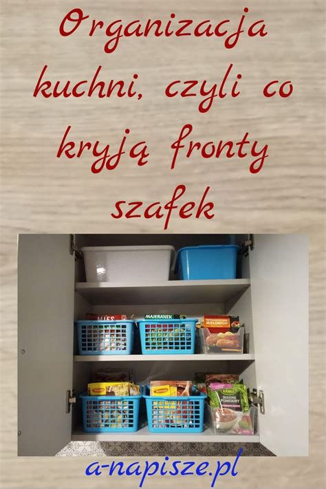 Organizacja Kuchni Czyli Co Kryją Fronty Szafek Artofit