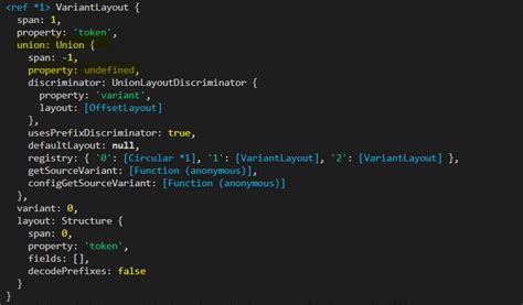 Js Error With Buffer Layout And Tensor Hq Tensorswap Sdk V1 4 5
