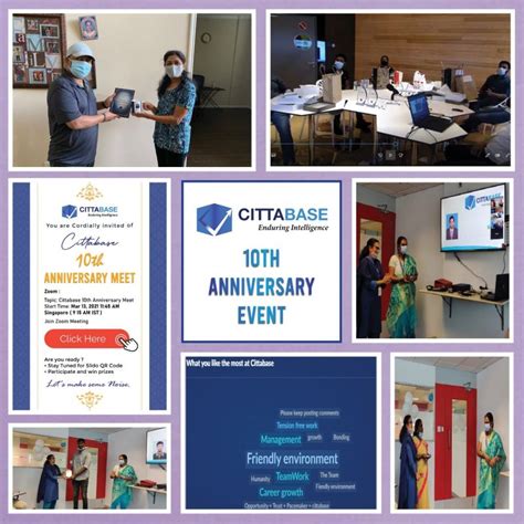 cittabase solutions on linkedin event anniversary