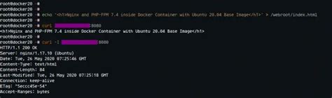 How To Create Docker Images With A Dockerfile On Ubuntu 2004 Lts
