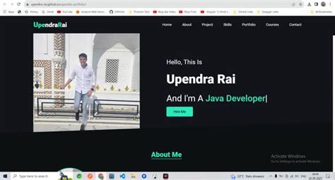my digital footprint a peek into my portfolio upendra rai posted on