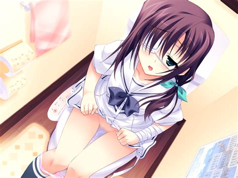 Rule 34 Censored Eye Patch Game Cg Green Eyes Hanasaki Uri
