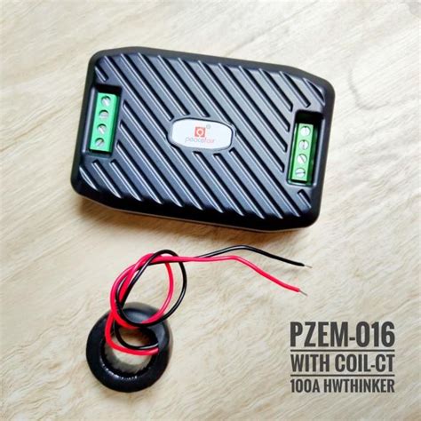 Jual Sensor Arus Tegangan Ac Digital Power Meter 100a Rs485 Modbus Pzem 016 Best Seller Shopee