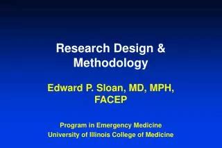 PPT Research Design And Methodology Research Design And Methodology PowerPoint Presentation