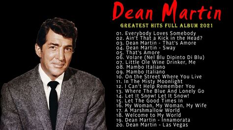 Top 20 Dean Martin Greatest Hits Best Of Dean Martin Songs New Best
